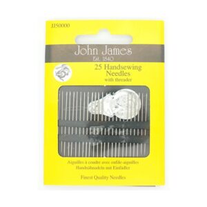 John James Hand Sewing Needle Pack with Threader - The Cheap Shop Tiptree