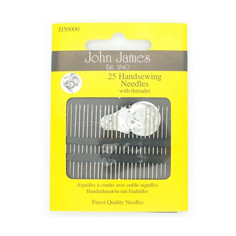 John James Hand Sewing Needle Pack with Threader - The Cheap Shop Tiptree