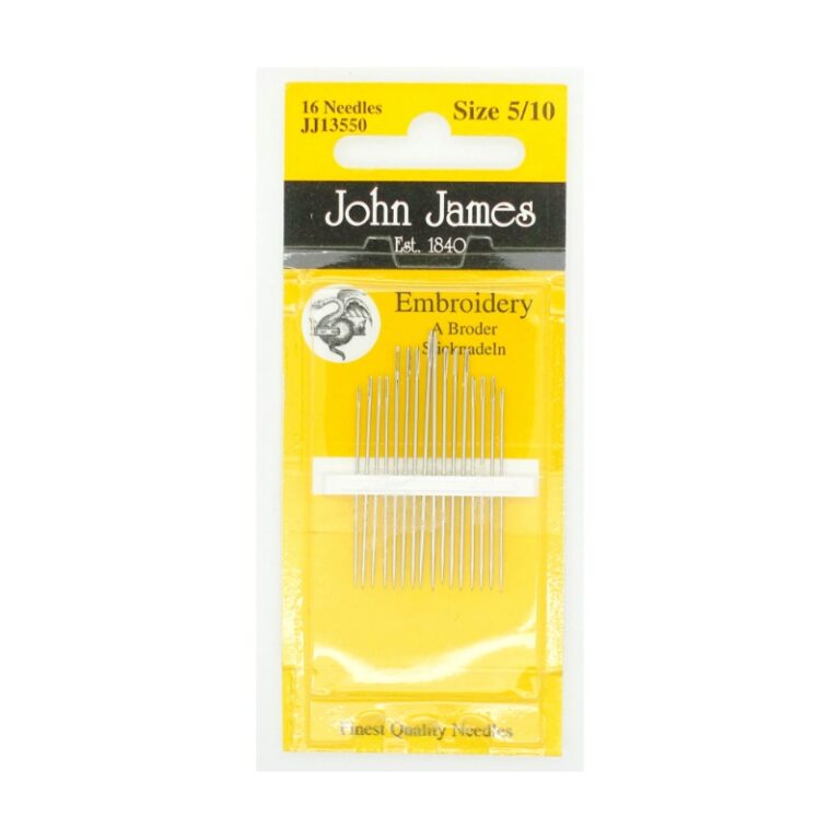 John James Embroidery Size 5/10 Sewing Needles - The Cheap Shop Tiptree