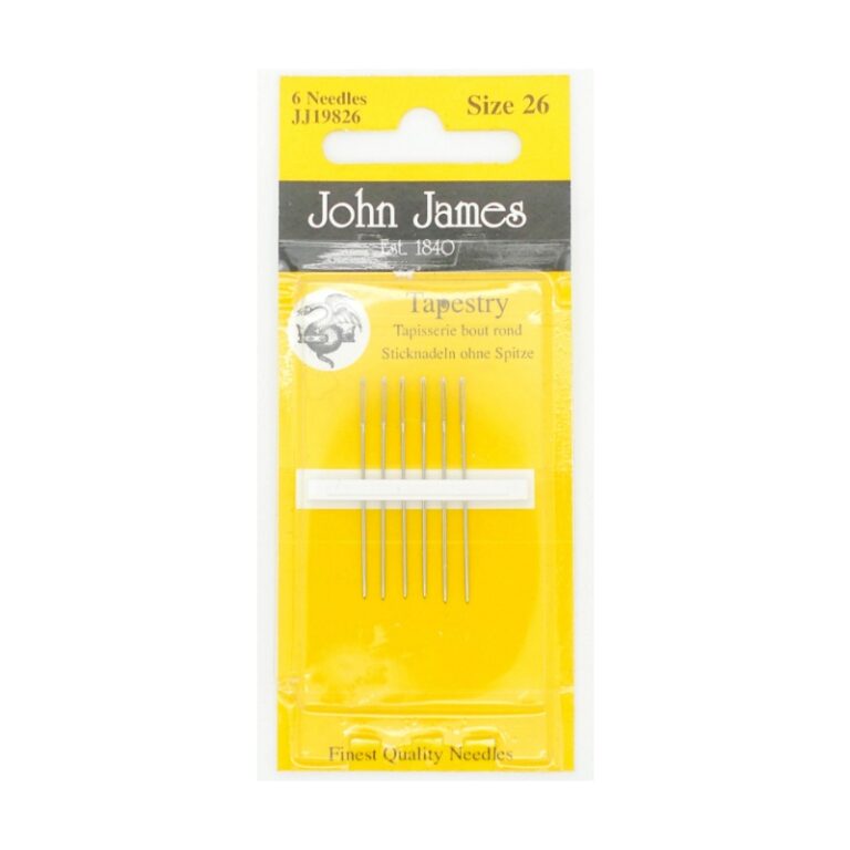 John James Tapestry Size 26 Sewing Needles - The Cheap Shop Tiptree