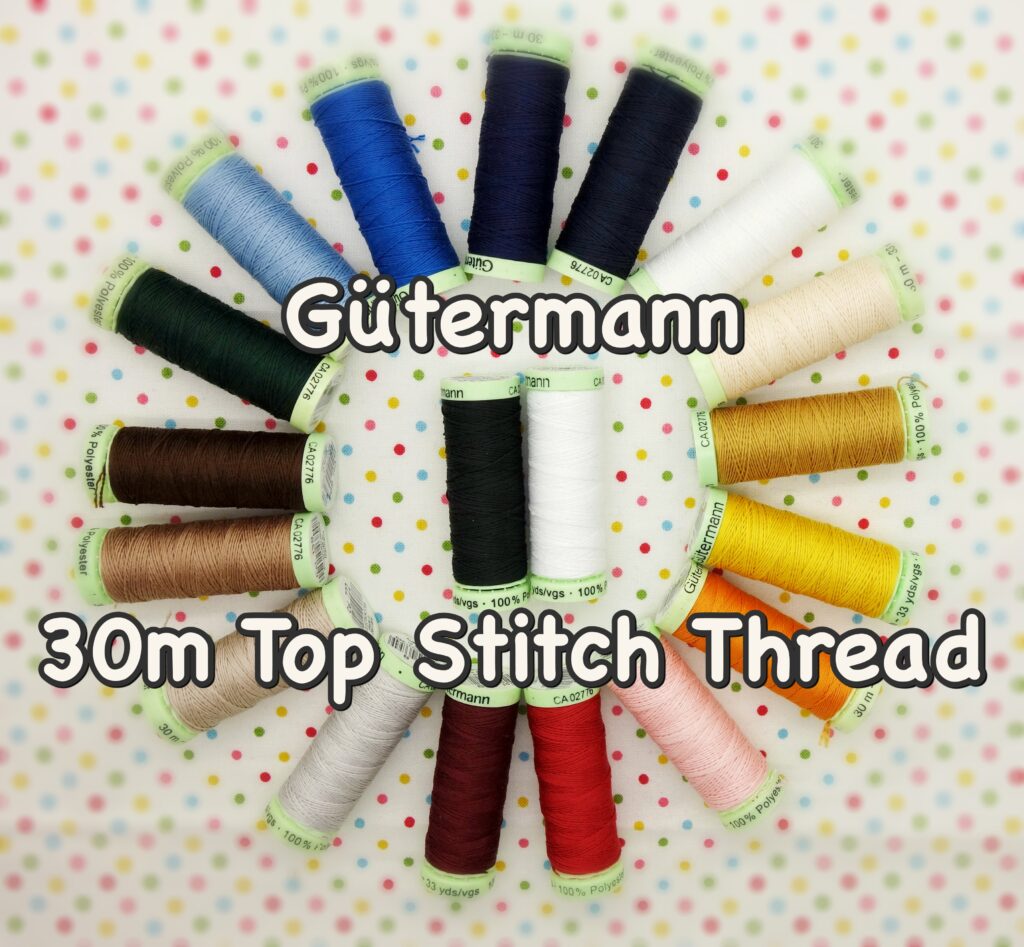 Top Stitch Thread 30m Sew-All Polyester - The Cheap Shop Tiptree