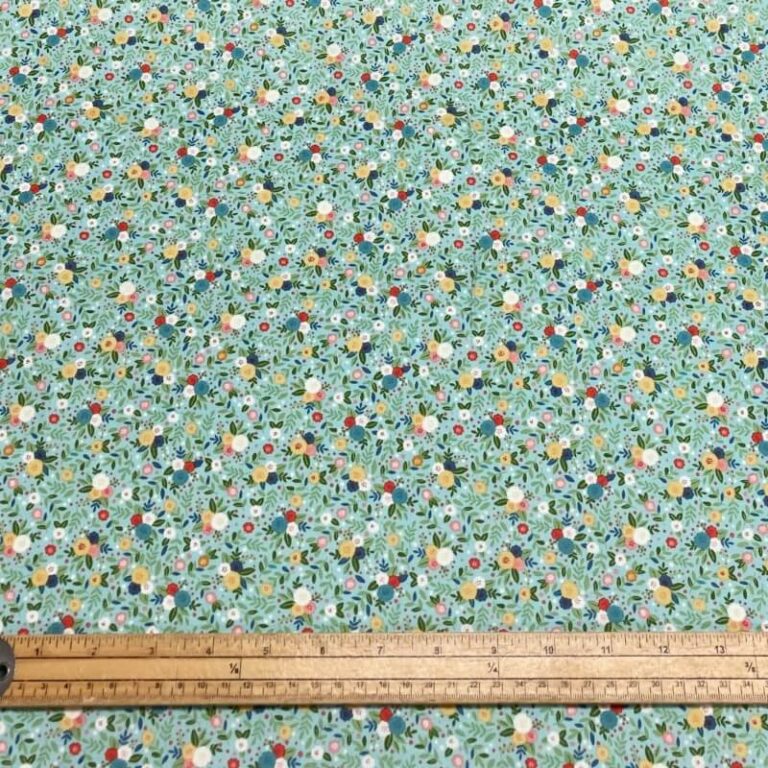 Amelia Floral Patchwork Fabric - The Cheap Shop Tiptree