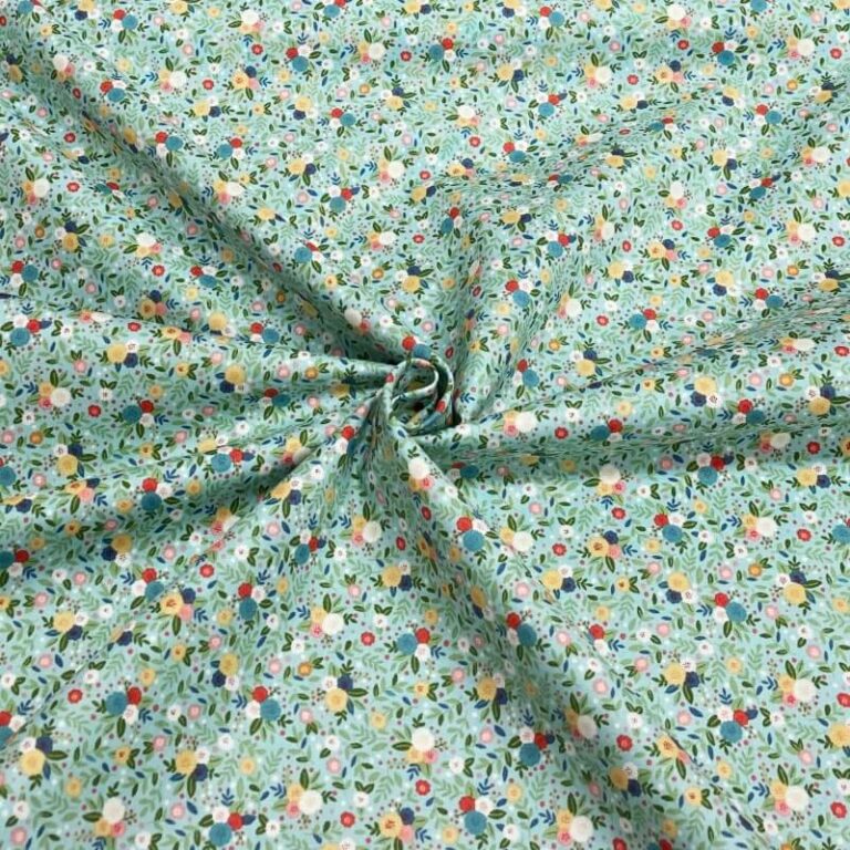 Amelia Floral Patchwork Fabric - The Cheap Shop Tiptree