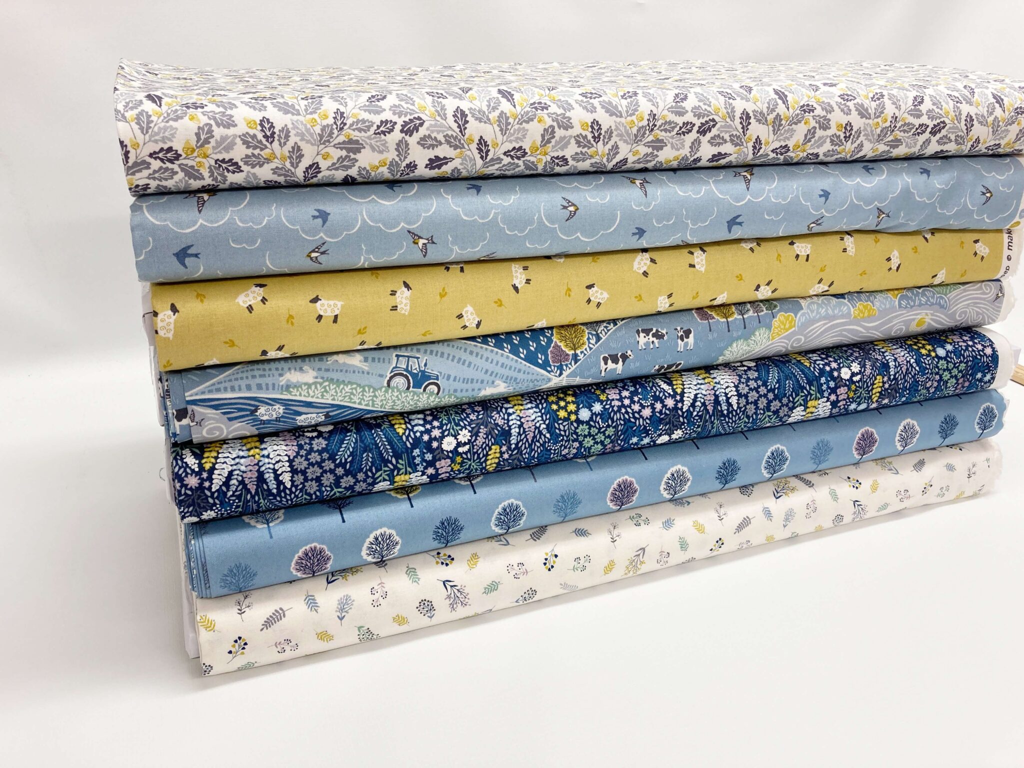 Makower Heather and Sage Cottons - The Cheap Shop Tiptree