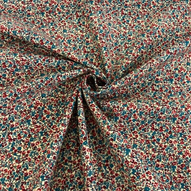 Patterned Corduroy Fabric for dungarees and dressmaking- The Cheap Shop ...