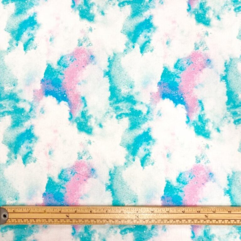 Sky Clouds Patchwork Cotton - The Cheap Shop Tiptree