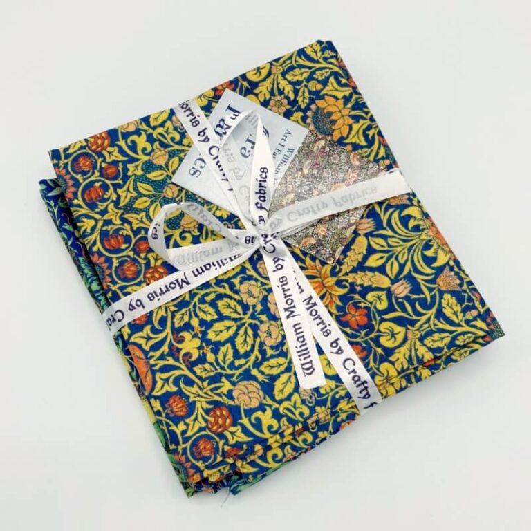 William Morris Cotton Fat Quarter Packs -200 Count Fabric - The Cheap ...