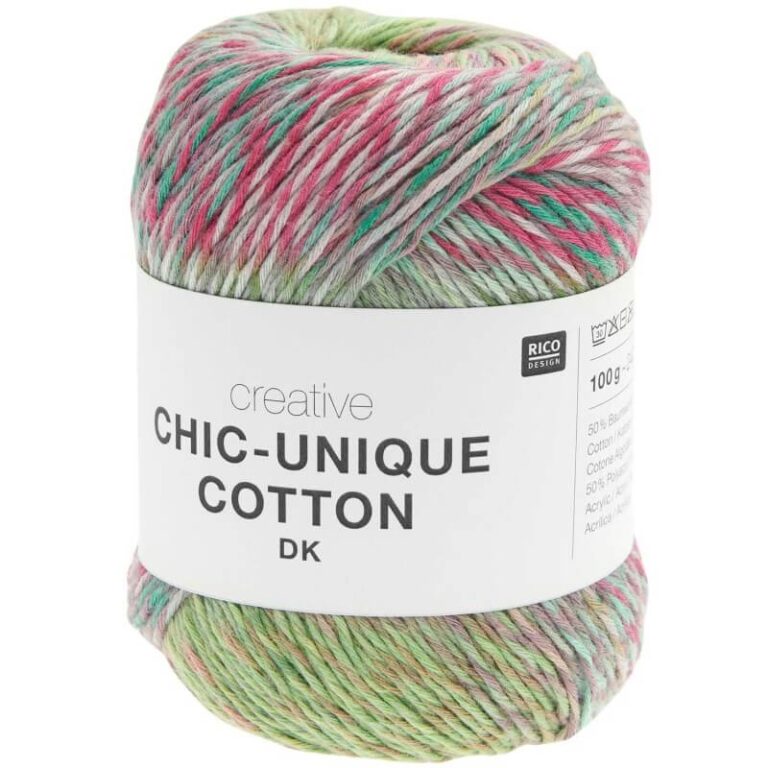 Rico Creative Chic-Unique Cotton DK 100g - The Cheap Shop Tiptree