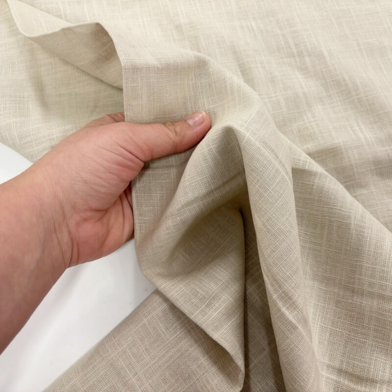 Natural Linen Natural Dressmaking Fabric - The Cheap Shop Tiptree