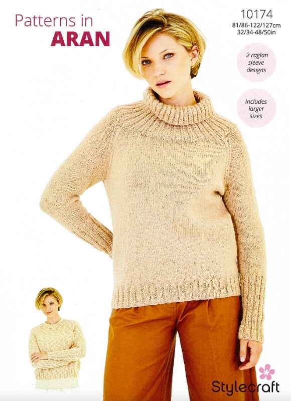 Stylecraft Sweaters Pattern 10174 - The Cheap Shop Tiptree