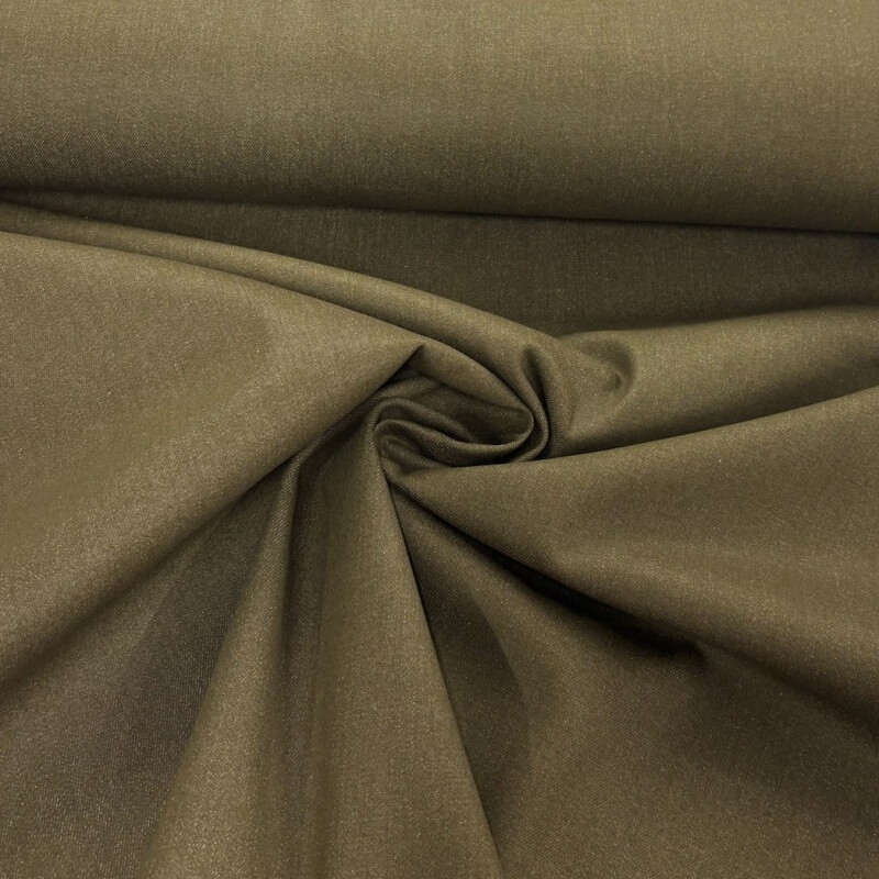 Khaki Coloured Denim - The Cheap Shop Tiptree