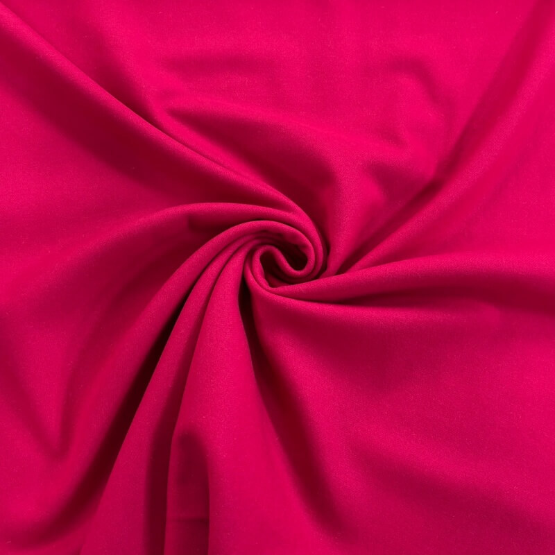 Bright Cerise Plain Wool - The Cheap Shop Tiptree