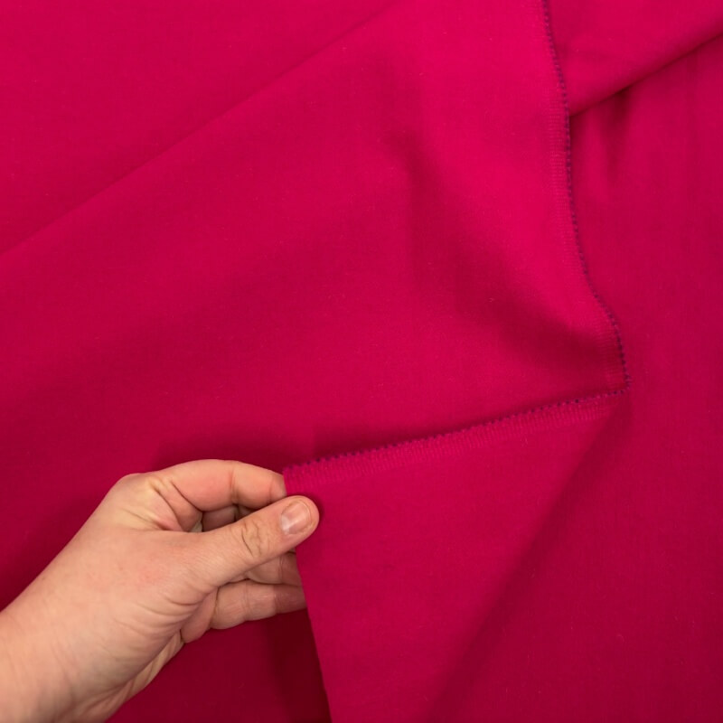 Bright Cerise Plain Wool - The Cheap Shop Tiptree