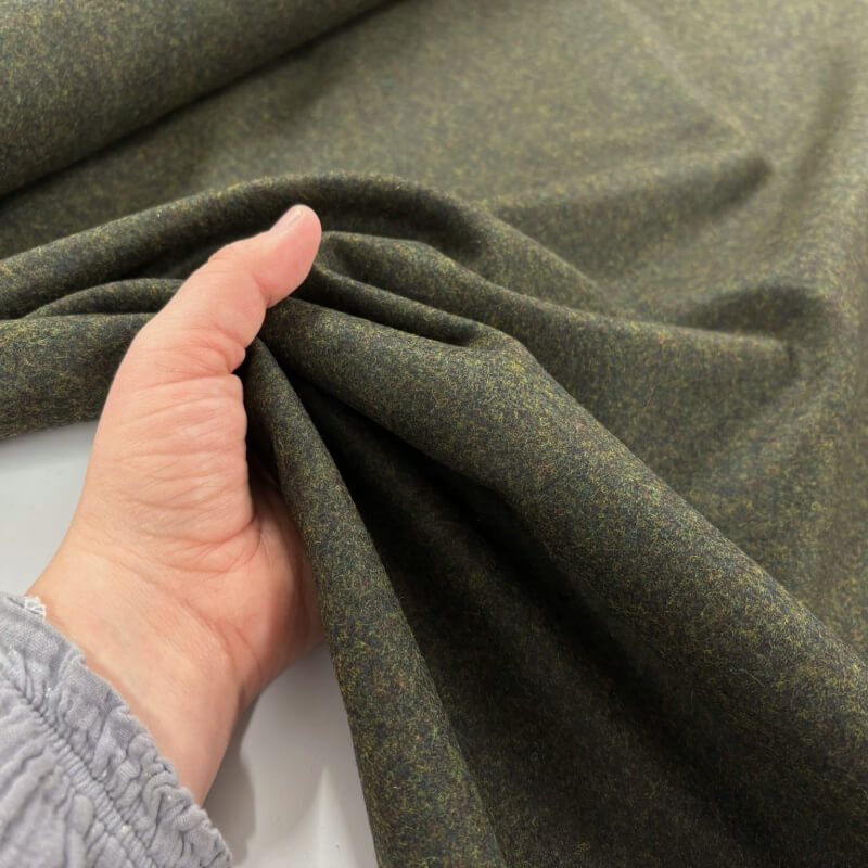 Hunter Green Wool Cashmere - The Cheap Shop Tiptree