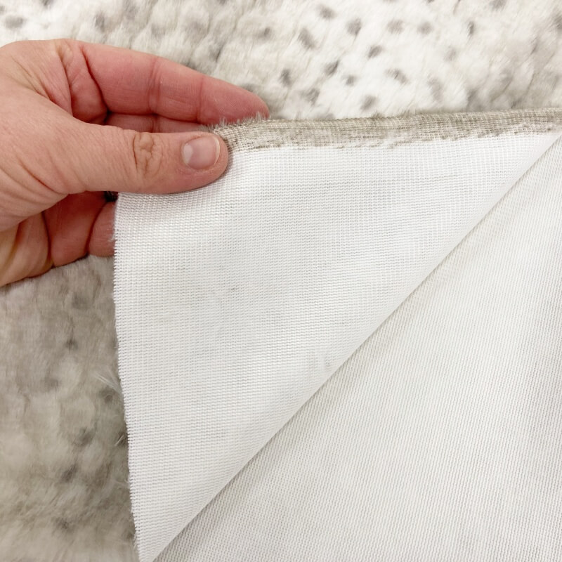 Snowy Owl Short Pile Faux Fur - The Cheap Shop Tiptree