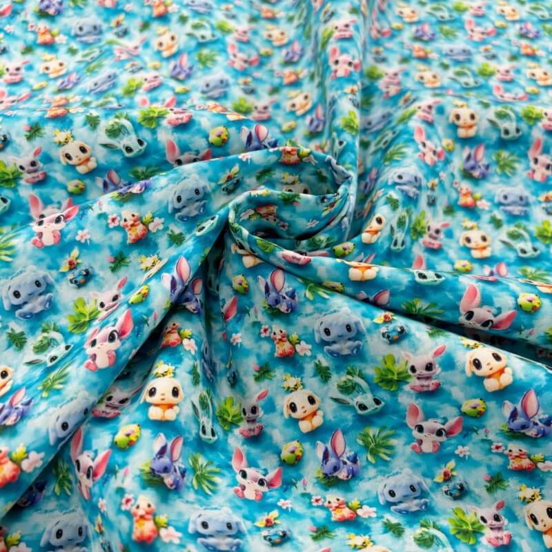 Cute Mini Bunnies Cotton - The Cheap Shop Tiptree