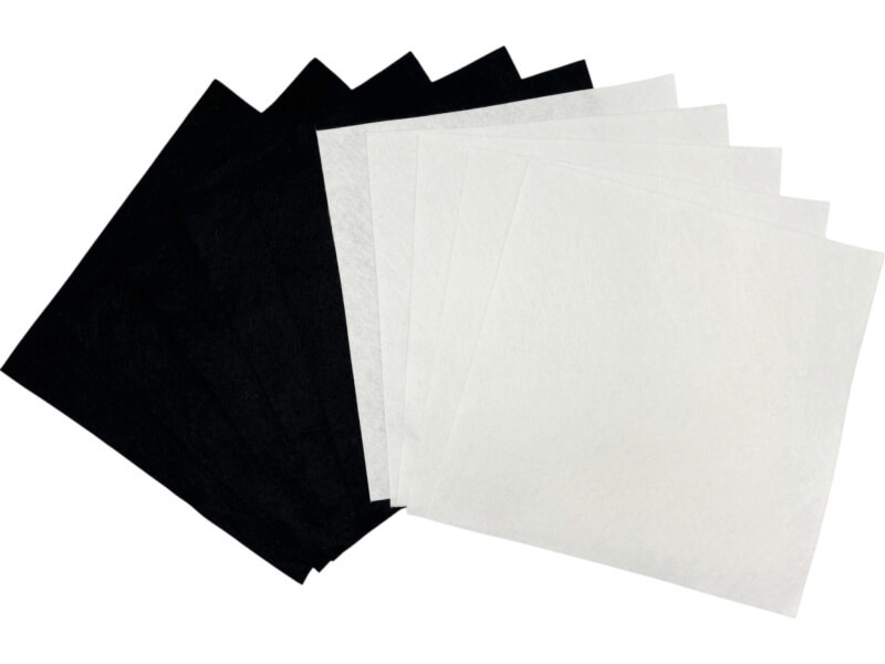 Black and White Craft Felt Pack - The Cheap Shop Tiptree