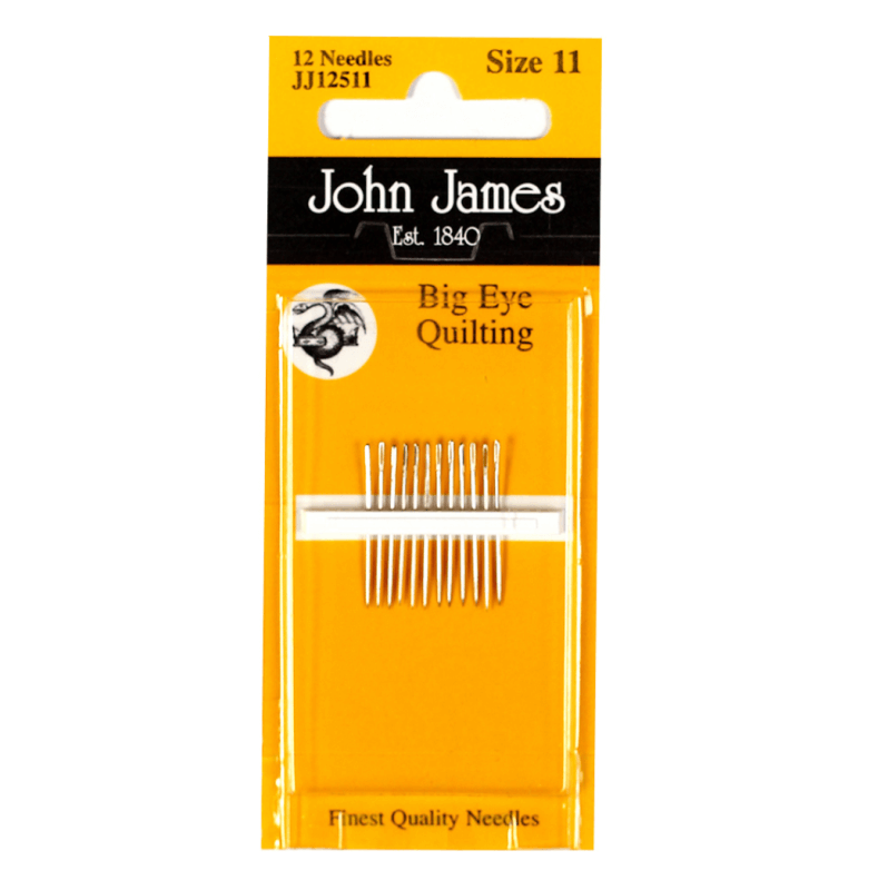 John James Big Eye Size 11 Sewing Needles - The Cheap Shop Tiptree
