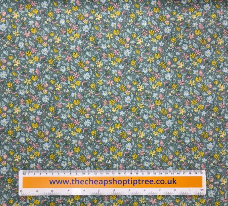 Liberty Morning Meadow Lasenby Cotton - The Cheap Shop Tiptree