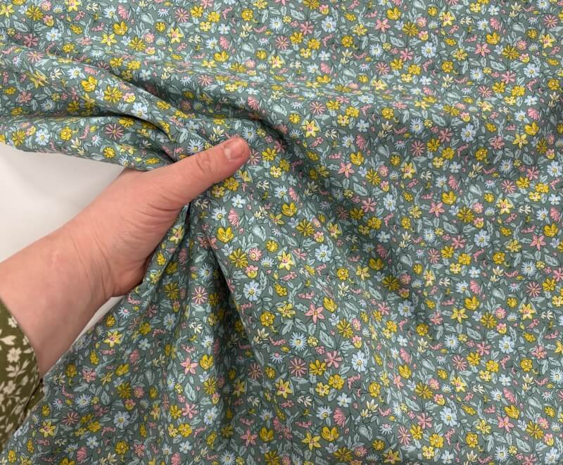 Liberty Morning Meadow Lasenby Cotton - The Cheap Shop Tiptree