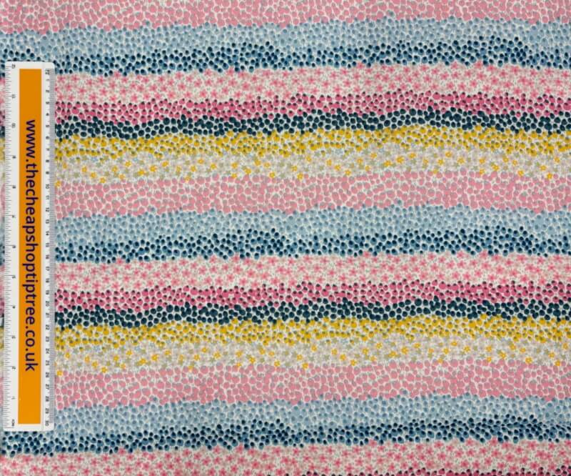 Liberty Regents Borders Stripe Lasenby Cotton - The Cheap Shop Tiptree